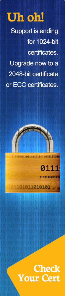 Convert 1024 Bit SSL to 2048 Bit SSL - Moving to a 2048-bit SSL